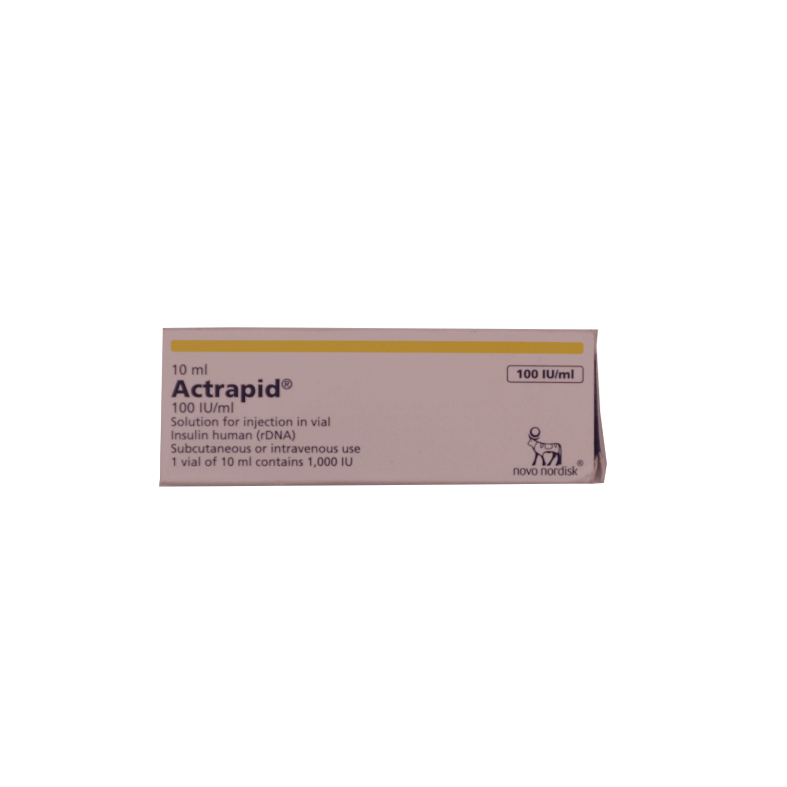 Actrapid 100iu/ml 10ml Vial